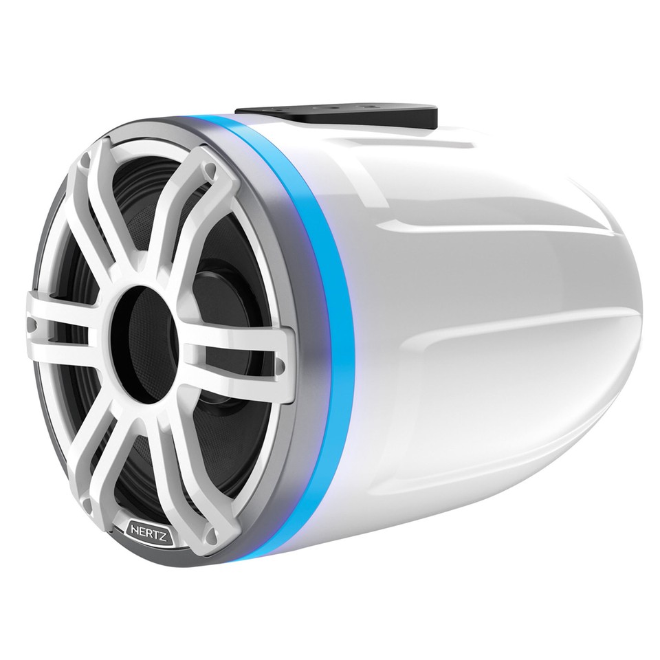 HTX 8H S-FL-SW-MARINE TOWER HORN 8''FLAT Silver-White Sports Grille ...