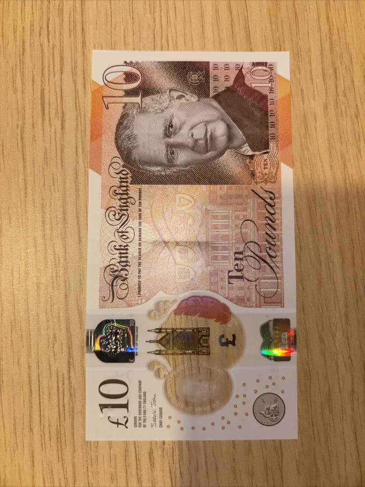 KING CHARLES III 2024 Ten Pound £10 BANK NOTE HB28 Polymer | eBay UK