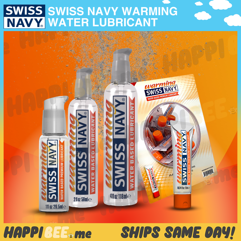 Swiss Navy Warming Water Lubricant🍯Couples Tingling Stimulating ...