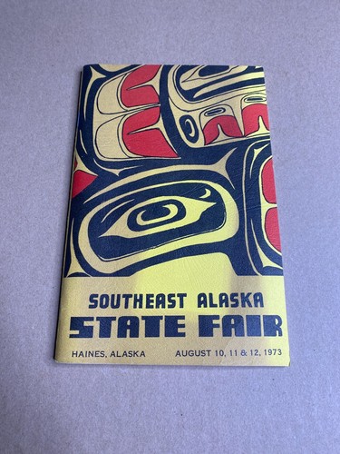 Southeast Alaska State Fair Brochure Map Haines, AK August 1973 Vintage ...