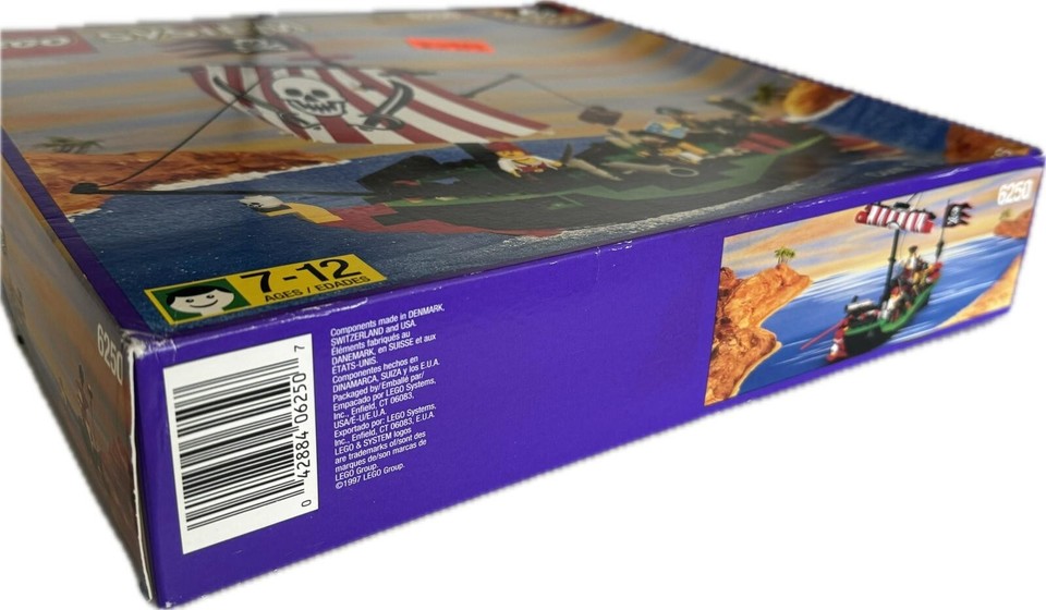 Lego Pirates 6250 Cross Bone Clipper Original Vintage | eBay