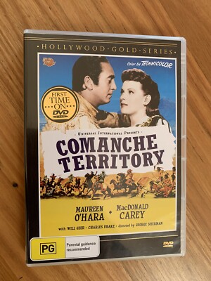 Movie Dvd - Comanche Territory - Maureen O’hara - Great Watching | eBay