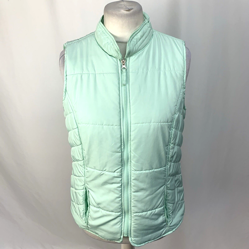 BM Collection Gillett Bodywarmer Full Zip Sleeveless Jacket Mint Green ...