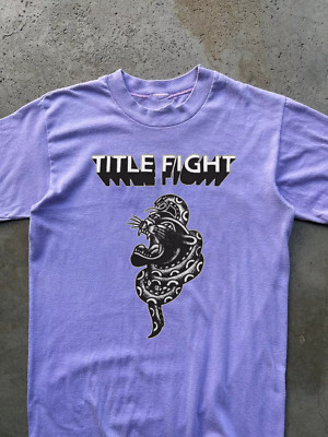 Rare Collection Title Fight Gift For Fans All Size S to 5XL Violet T ...