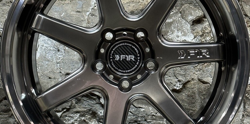 Subaru Legacy, Outback, WRX Wheels Rims F1R Size 18x8.5 Hyper Black ...