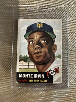 1953 Topps - #62 Monte Irvin New York Giants | eBay