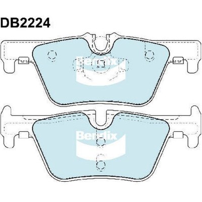 Bendix EURO Brake Pad Set Rear DB2224 EURO+ | eBay