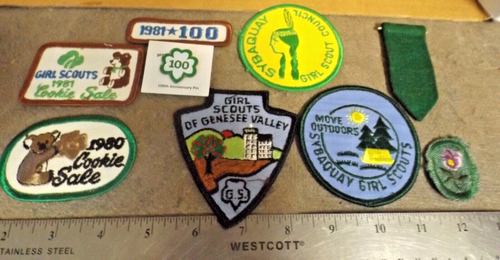 Lot of 7 Vtg GIRL SCOUT Scouts PATCHES & 2 PINS | eBay