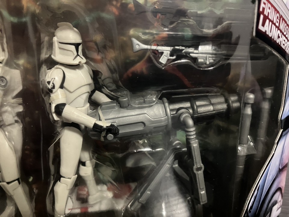 Star Wars Clone Wars Turbo Tank Support Squad Clone Trooper Action ...