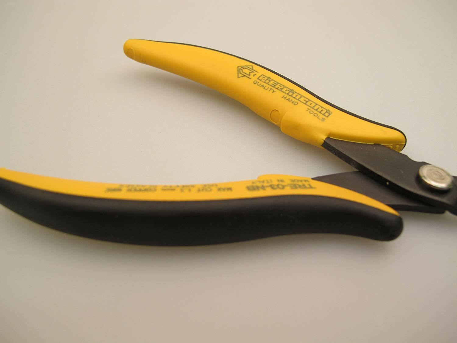 Piergiacomi Electronic Side Cutters 128mm Cable Wire Snips Up to 16AWG ...