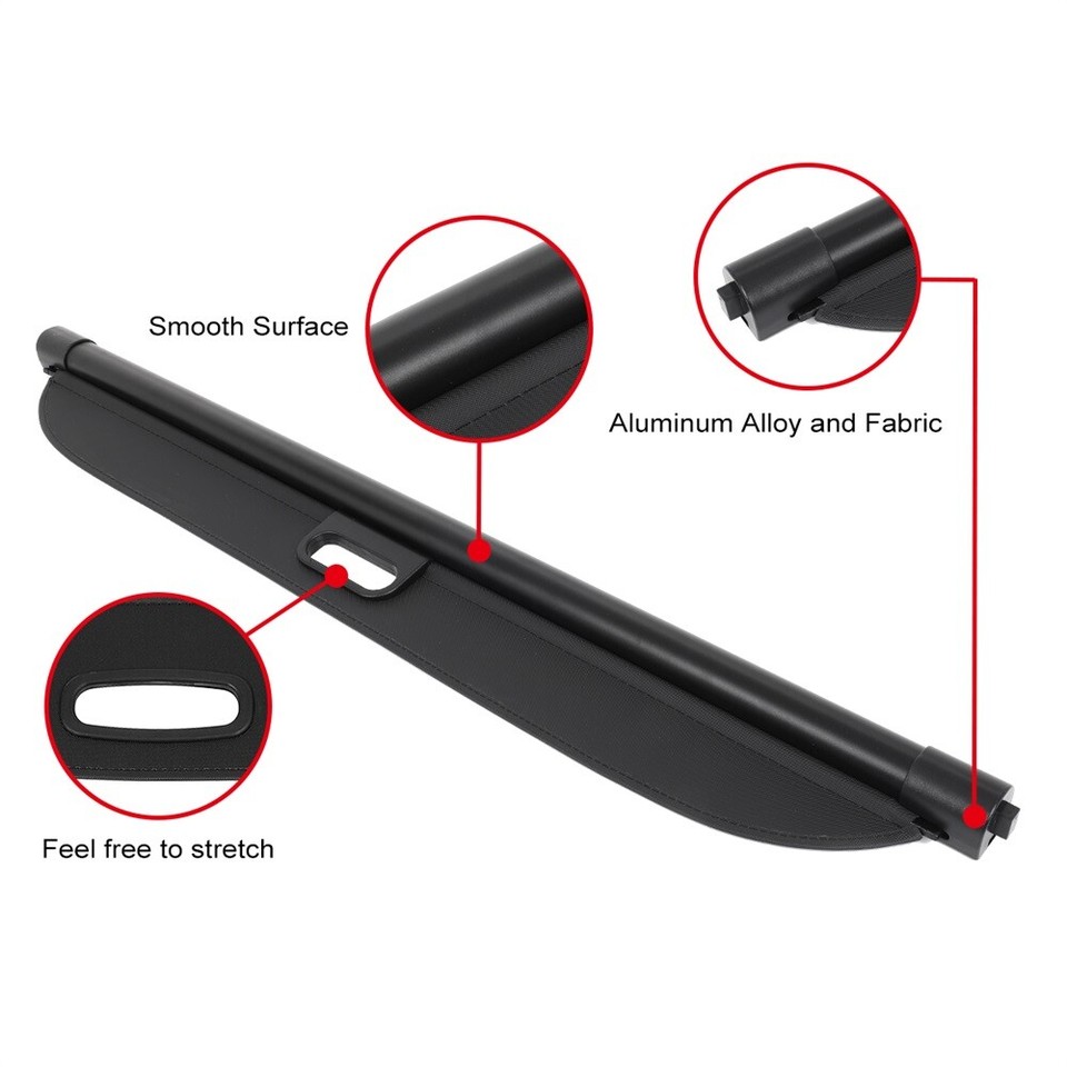 2011-2024 Dodge Durango Fits Retractable Cargo Cover Rear Trunk Privacy ...