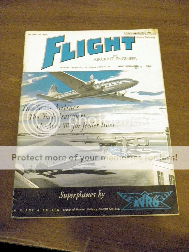 Vintage 1944 Flight Magzine Aircraft Engineer booklet leaflet brochure ...