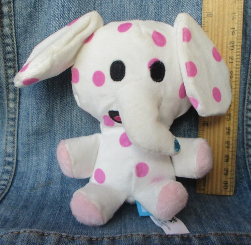 SPOTTED ELEPHANT 5" PLUSH Rudolph The Red Nosed Reindeer Bark Dog Toy ...