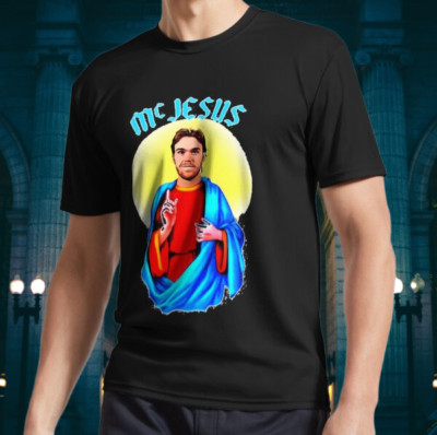 NEW! Mcjesus Hockey Logo Long Sleeve T-Shirt Funny Size S to 5XL | eBay