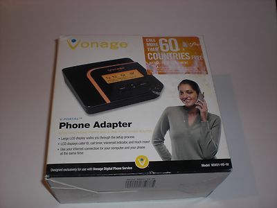 Vonage VDV21-VD Home Digital Phone VoIP Wire 2 Porter Router Internet ...