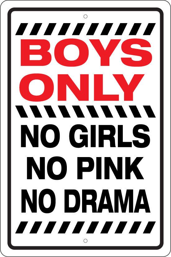 Boys Sign