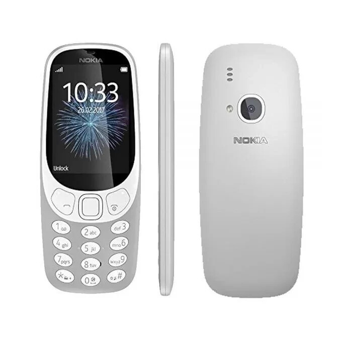 New NOKIA 3310 Box Pack 4G Phone UNLOCKED 3 Sim Bluetooth Camera FM UK ...