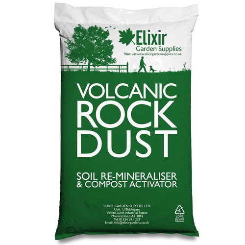 25kg Bag Volcanic Rock Dust Organic Fertilizer | Soil Improver and ...