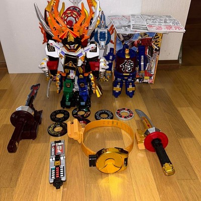 Power Rangers Samurai Super Sentai Shinkenger DX SAMURAI Haoh Megazord ...