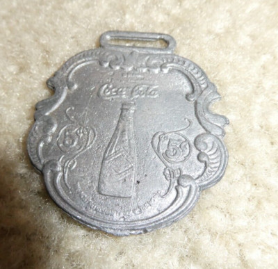 Vintage Lead Watch Key Fob Coca Cola Coke Advertising | eBay