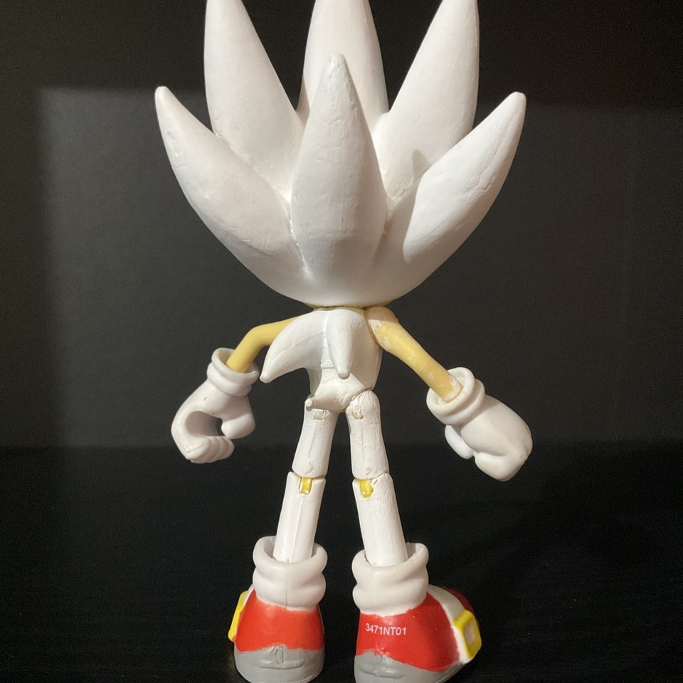 Hyper Sonic custom figure AND extras | eBay