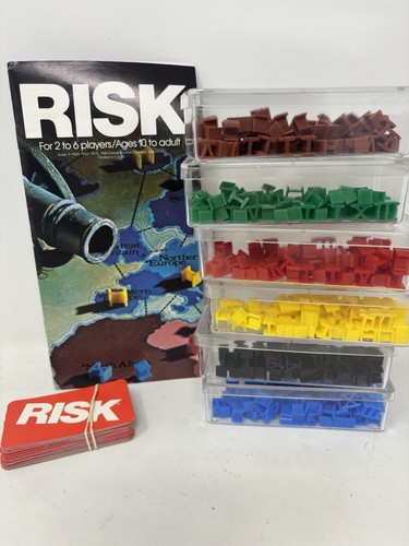 RISK boardgame Pieces , Cards And Instruction Booklet | eBay