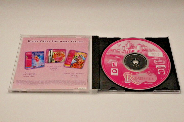 Barbie As Rapunzel, A Creative Adventure PC, 2002, Cd-Rom Mattel ...