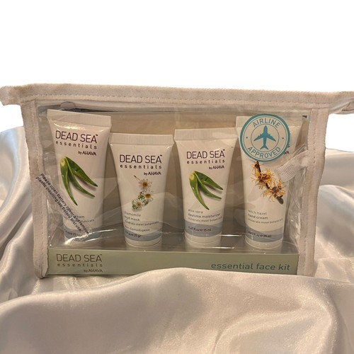 DEAD SEA ESSENTIALS BY AHAVA ESSENTIAL FACE KIT Travel Kit AIRLINE ...