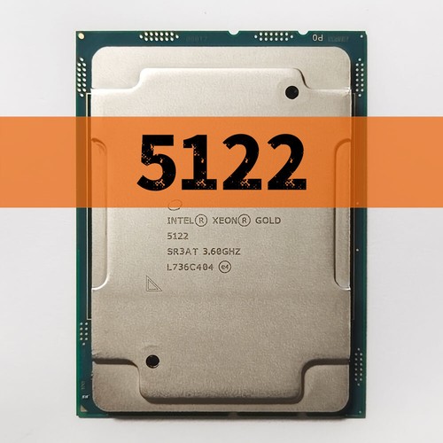 Intel Xeon Gold 5122 SR3AT 3.6GHz 4 Cores 105W LGA3647 CPU Processor | eBay