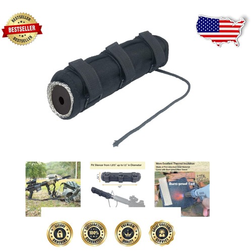 10-Inch Heat Resistant Suppressor Cover - Burn Proof Tactical Silencer ...