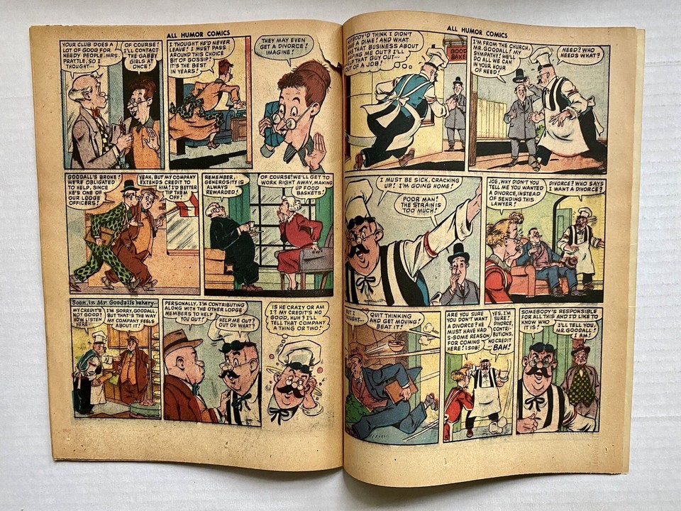 ALL HUMOR COMICS #15 1949 3.0 GD/VG KELLY POOLE PINKY PARKER HTF UNCLE ...