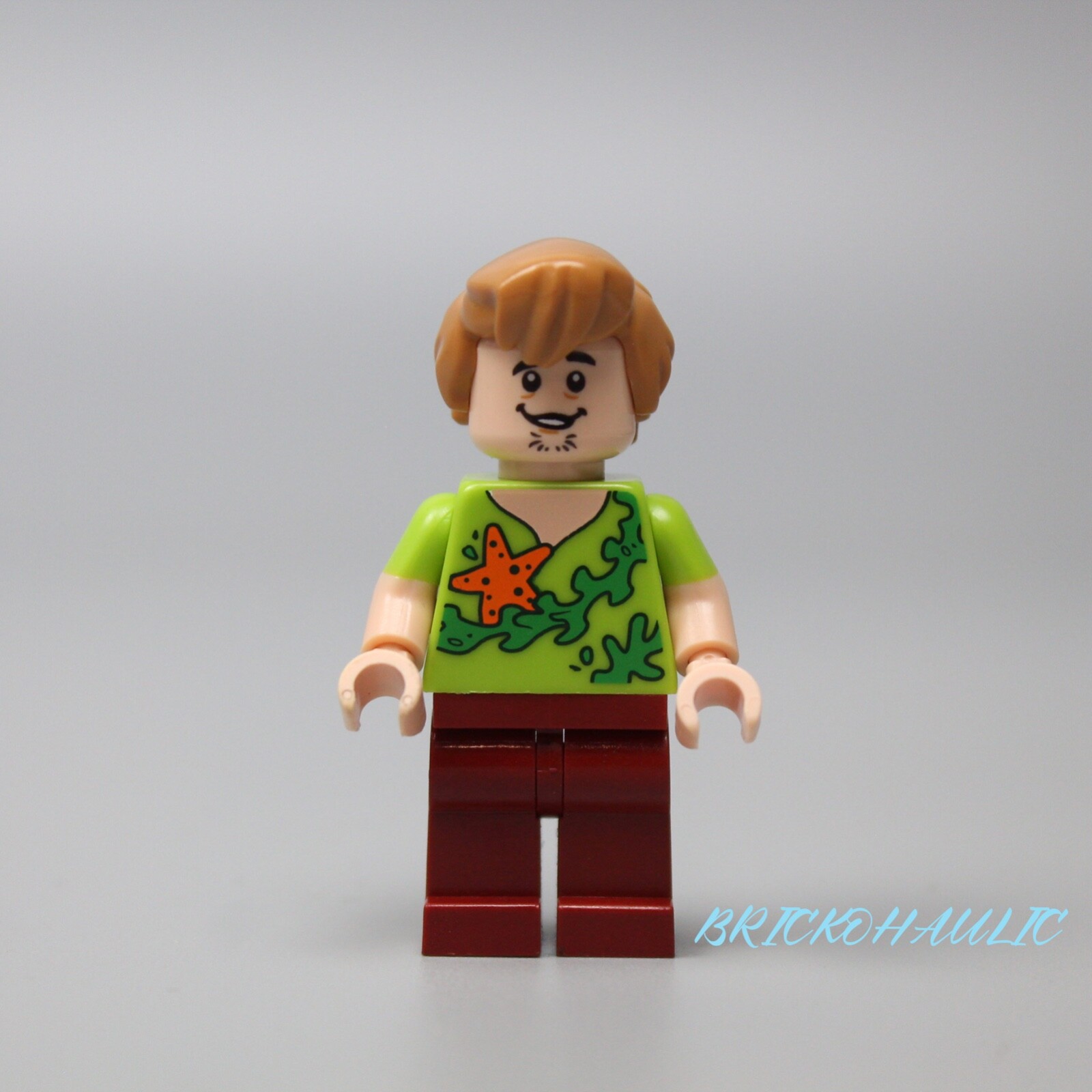 Lego Shaggy Rogers 75903 Seaweed and Starfish Shirt Scooby Doo ...
