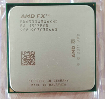 AMD FX-6300 Vishera 6-Core 3.5 GHz (4.1 GHz Turbo) Socket AM3+ 95W ...