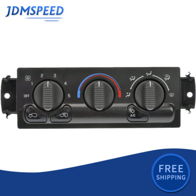 Black Climate HVAC Control Module For GMC Sierra 1500 2500 HD 2001 2002 ...