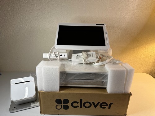 Clover Station Solo Bundle POS w/ Large 14-in Display + Cash Drawer ...