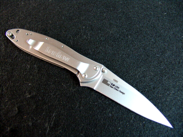 KERSHAW KEN ONION LEEK -1660-PRONTO WIND POWER-FOLDING-LOCKING KNIFE ...