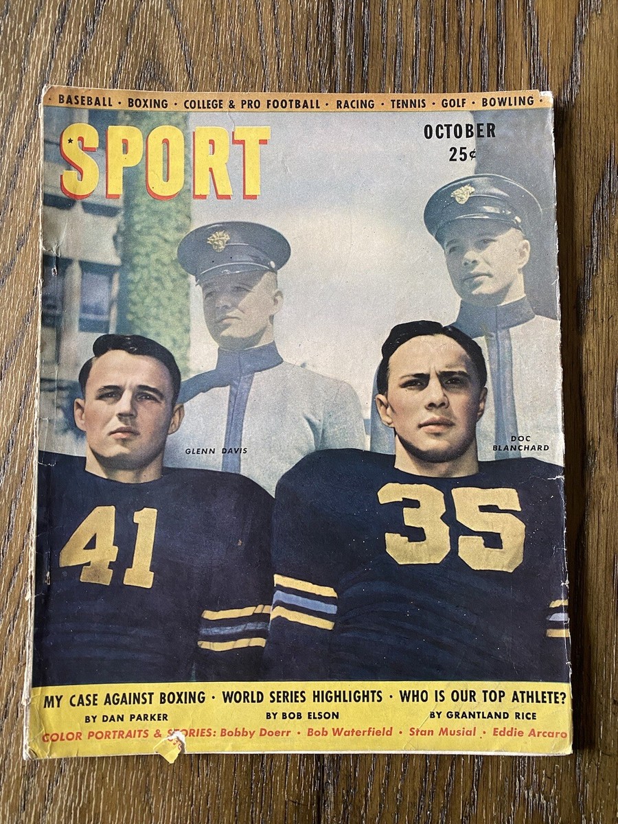 Glenn Davis Doc Blanchard And The Army Football Team Poses In Yankee