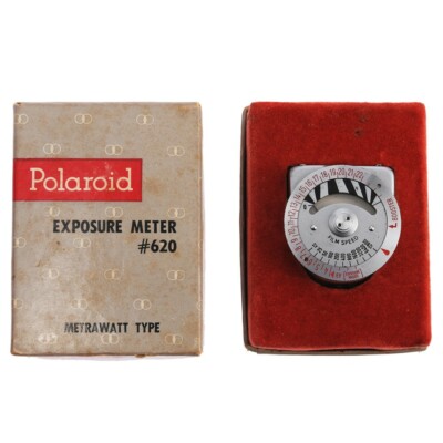 POLAROID ORIGINAL #620 EXPOSURE METER METRAWATT TYPE / SOLD AS IS NOT ...