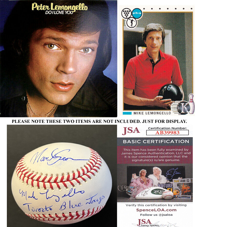 MLB Criminal Kidnapping Duo READ Mark Lemongello, Manny Seoane SIGNED ...