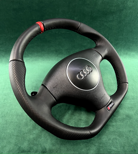 Audi RS6 C5 Steering wheel Full Custom Flat Bottom Audi S4 B6 FULL ...