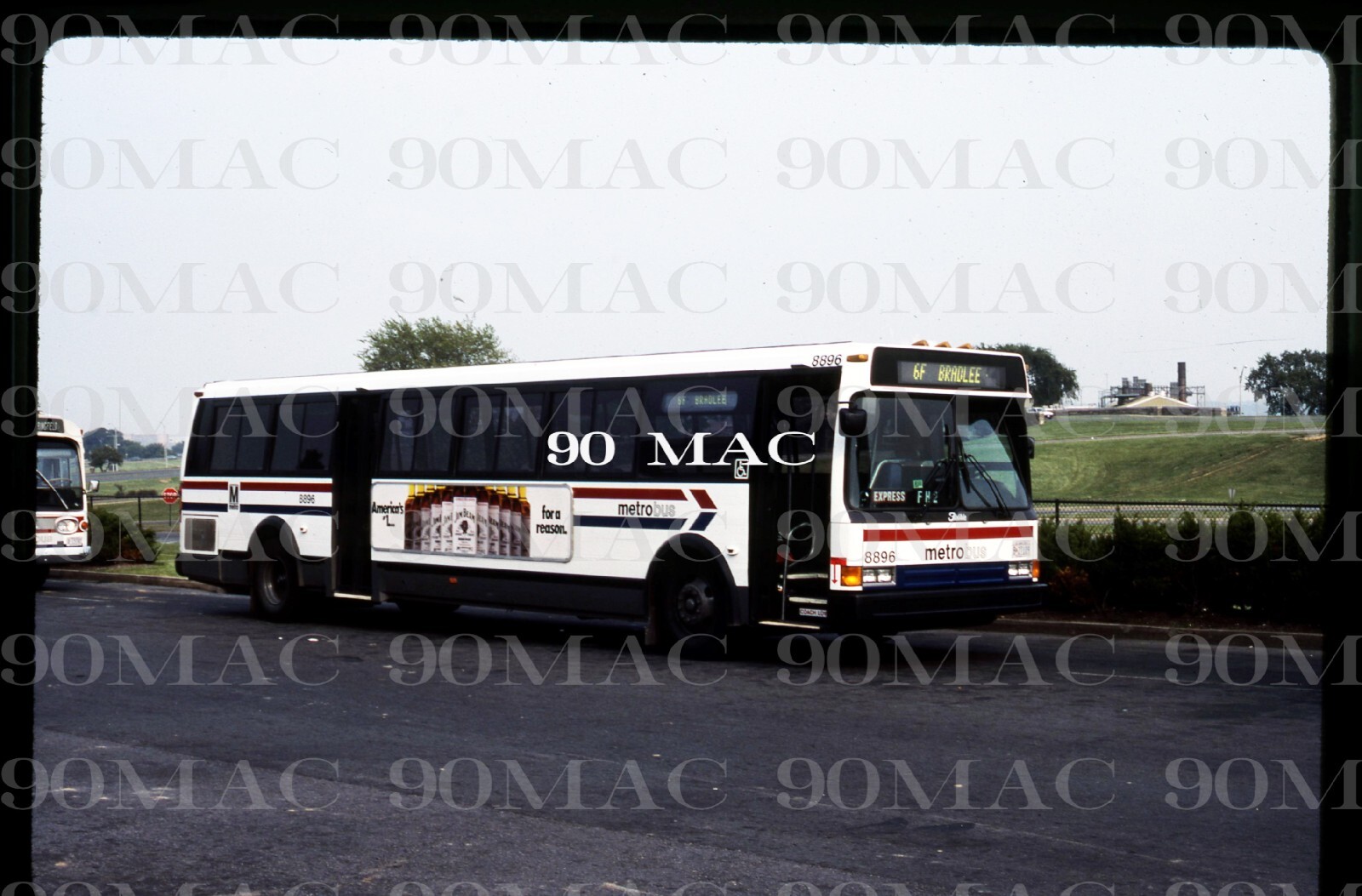 WMATA. FLXIBLE BUS #8896. Washington (DC). Original Slide 1987. | eBay