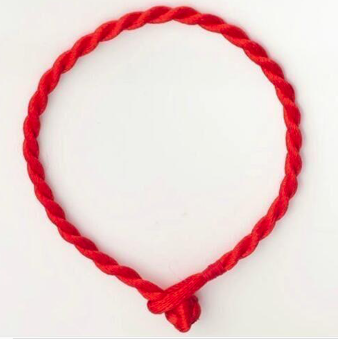 Red String of Faith Protection Love Lucky Kabbalah Minimal Bracelet ...