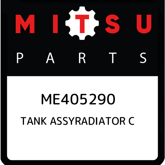 ME405290 TANK ASSY RADIATOR COND GENUINE OEM MITSUBISHI for sale online ...