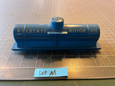 Marx Train BLUE ALLSTATE MOTOR OIL Single Dome Tanker Tank Car SHELL ...