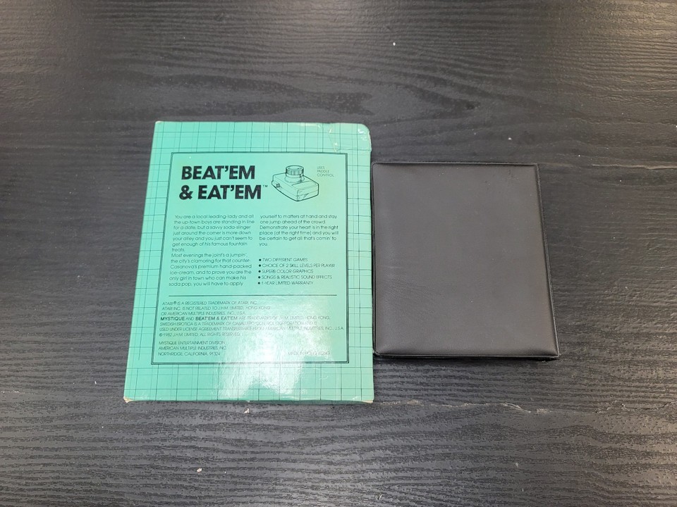 Mystique Adult Video Game for Atari 2600 Complete In Box CIB Great ...