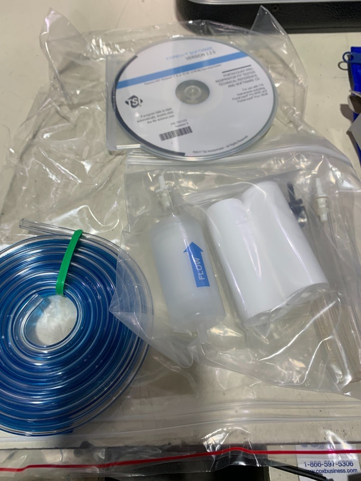 TSI 8030 PortaCount PRO RESPIRATOR FIT TESTER W/ HARD CASE LAST CAL 10 ...