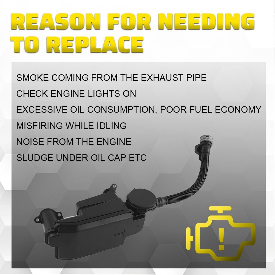 Oil Separator Assembly For Ford F350 F250 F450 F550 Super Duty Diesel 6 ...