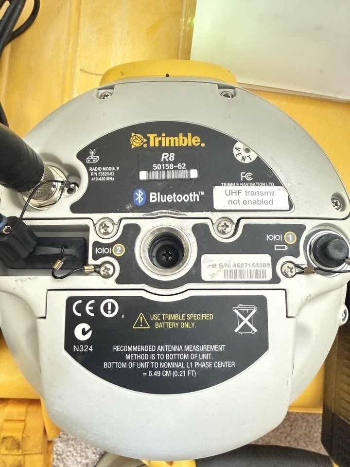 Trimble R8 GPS Base & Rover RTK Receiver 410-430MHz /Trimble TSC2 ...