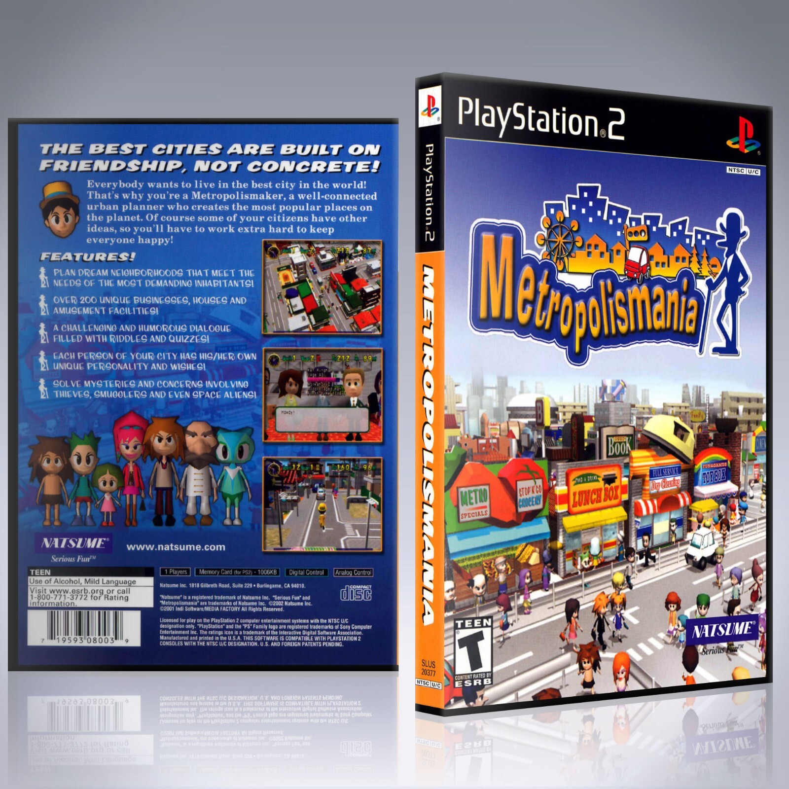 PS2 - NO GAME - Metropolismania | eBay