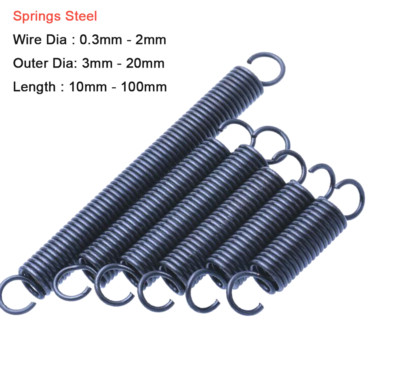 Small Spring Hook Extension Springs Steel Tension Spring All Sizes 0 ...